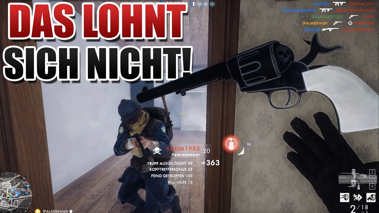 Der neue PEACEKEEPER Revolver... Battlefield 1 - YouTube