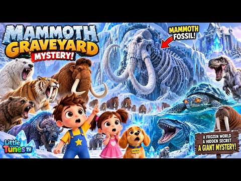 🦣  MAMMOTH BREAKS OUT OF THE ICE! 😱❄️ Baby Leo’s Frozen World Adventure | Kids Story