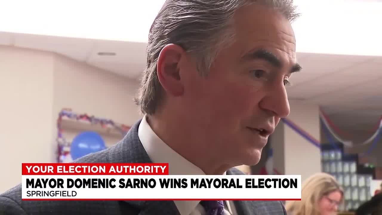 Domenic Sarno defeats Justin Hurst to win re-election as Springfield ...