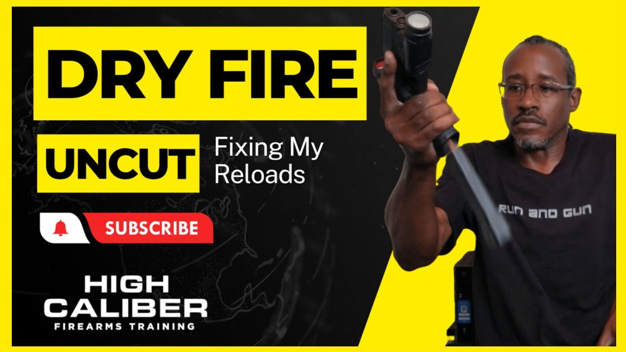 Dry Fire Uncut: Fixing my reloads | Glock 45 | Streamlight TLR-1 HL ...
