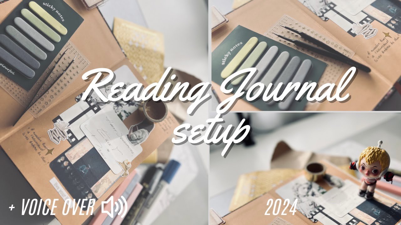 Starting my first ever reading journal 📓 - YouTube