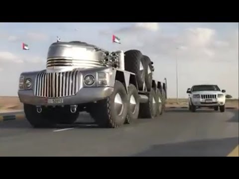 Dhabiyan - 11-meter truck, 15.4-liter car, 24-ton military transporter ...