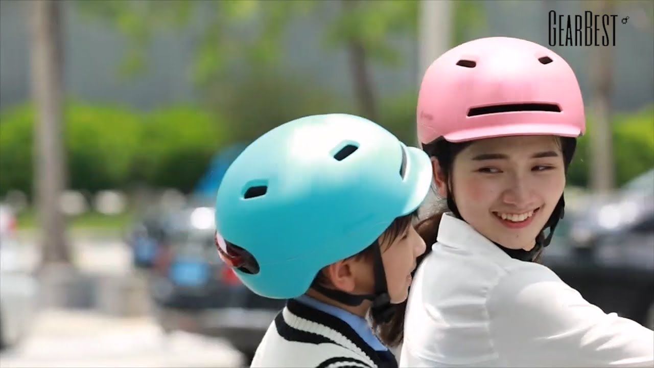 Smart4u SH50 Smart Flash Helmet Leading Edition - GearBest.com - YouTube