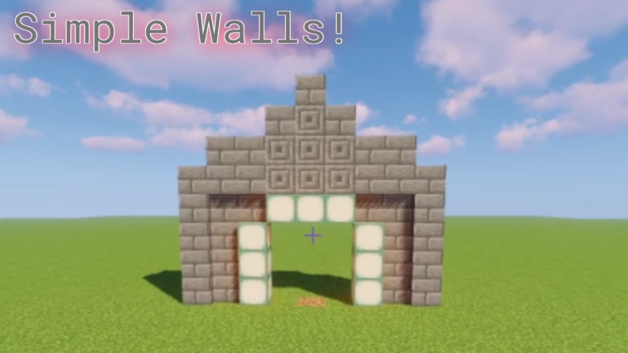 How you should actually build Minecraft gates (Simple Builds Series #1 ...