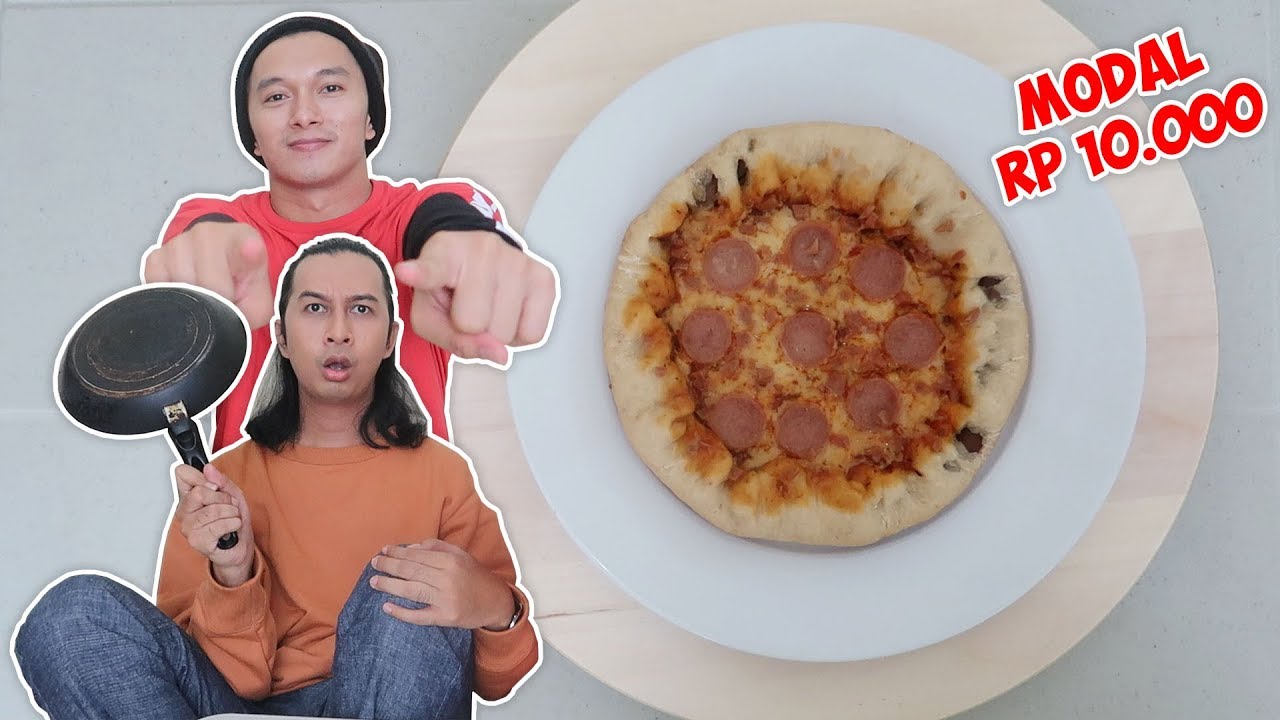 MODAL Rp.10.000 JADI PIZZA SUPER NIKMAT 😍 - YouTube