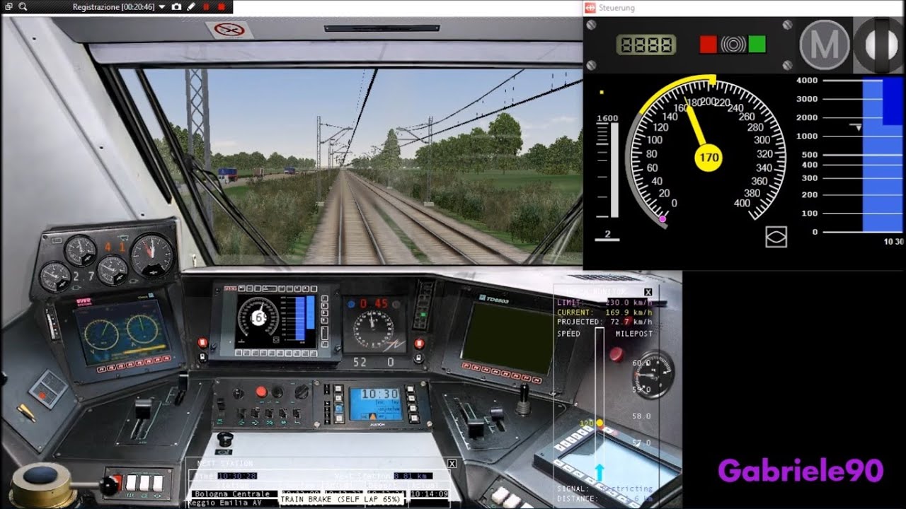 ERTMS/ETCS Livello 2 - MSTS - YouTube