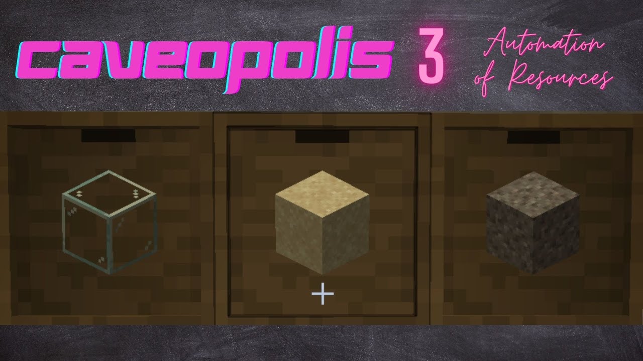 Caveopolis 3: Automation of Resources - YouTube