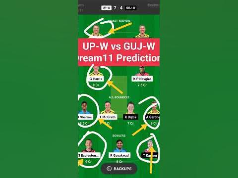 UP W vs GUJ W Dream11 Prediction|GUJ W vs UP W Dream11 Prediction|UP W vs GUJ W Live #cricket # ...