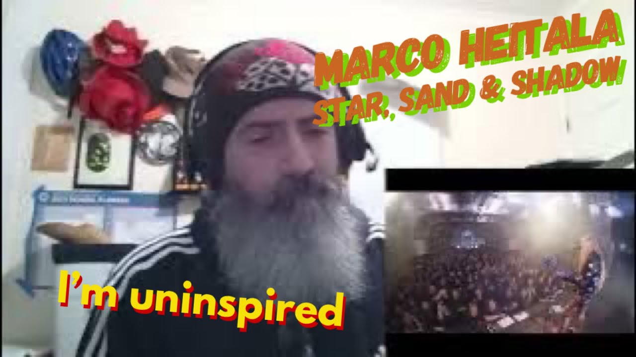 Marco Heitala - star, sand and shadow - old metalhead reacts - YouTube