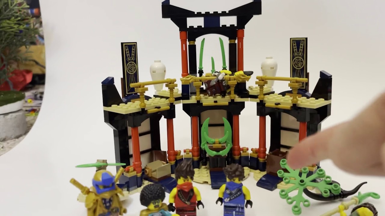 LEGO NINJAGO TOURNAMENT OF ELEMENTS EARLY 2021 LEGO SET REVIEW - YouTube