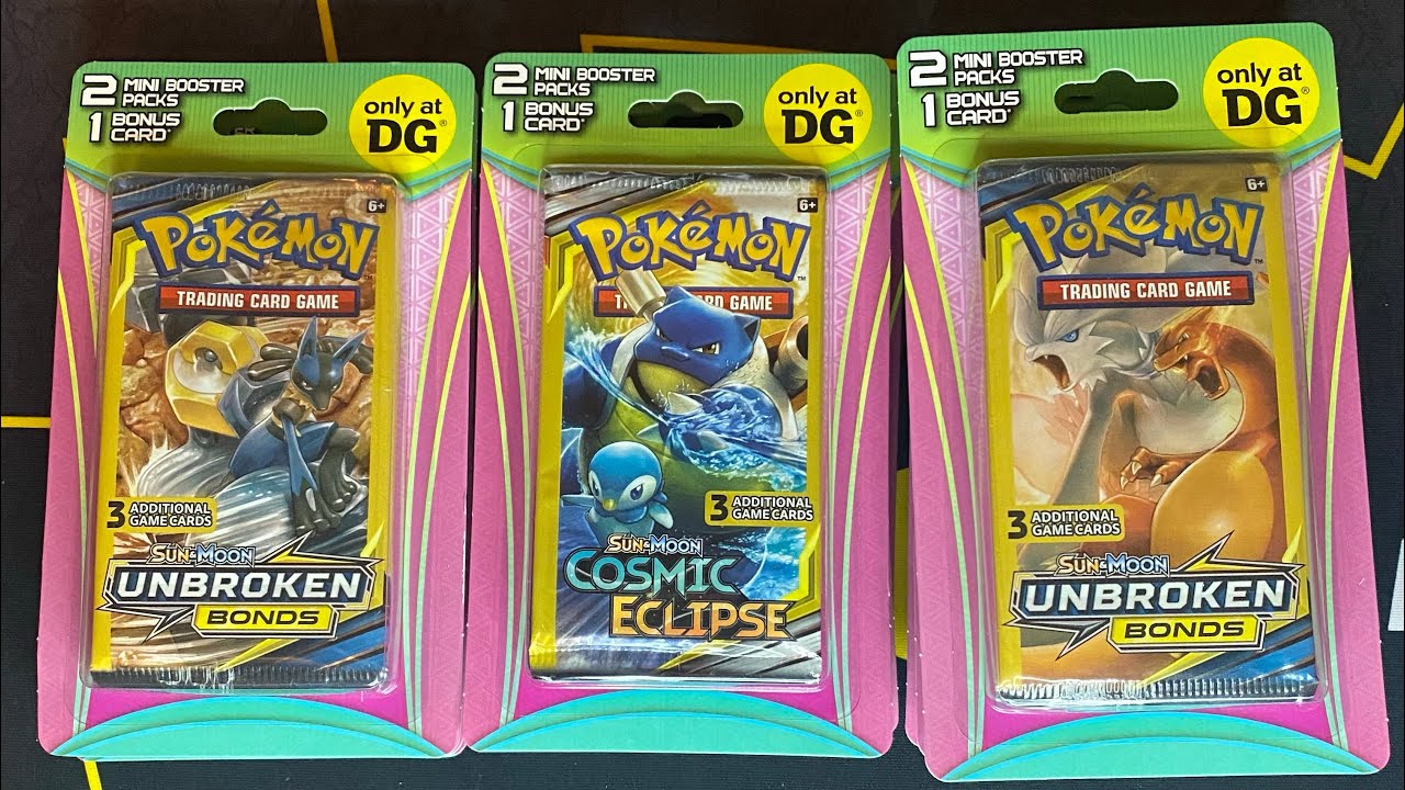 Dollar General Mini booster packs #pokemon - YouTube