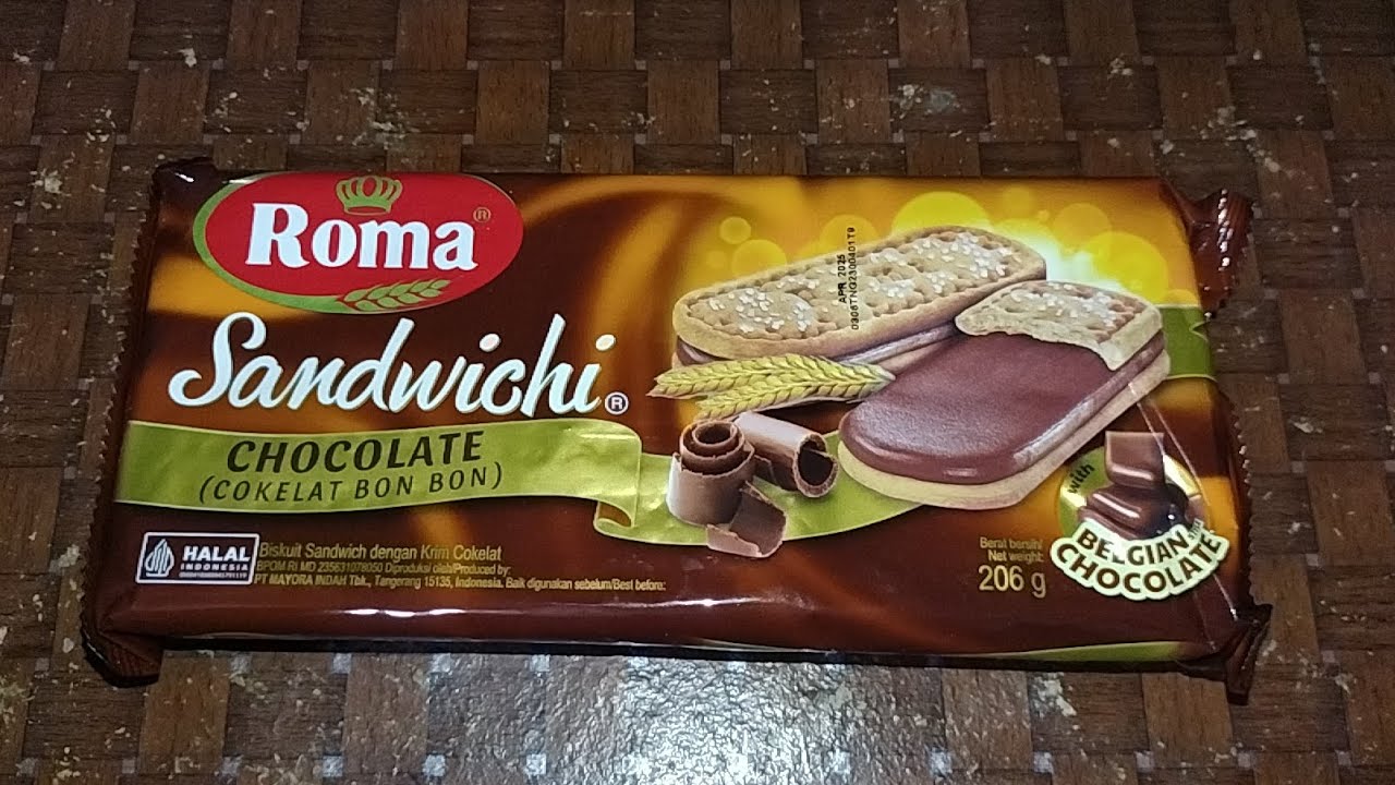 Bedah Kemasan #127: Roma Sandwichi Chocolate (Cokelat Bon Bon) With ...