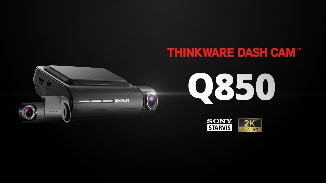 THINKWARE Q850 Dash Cam | Style Meets Security - YouTube