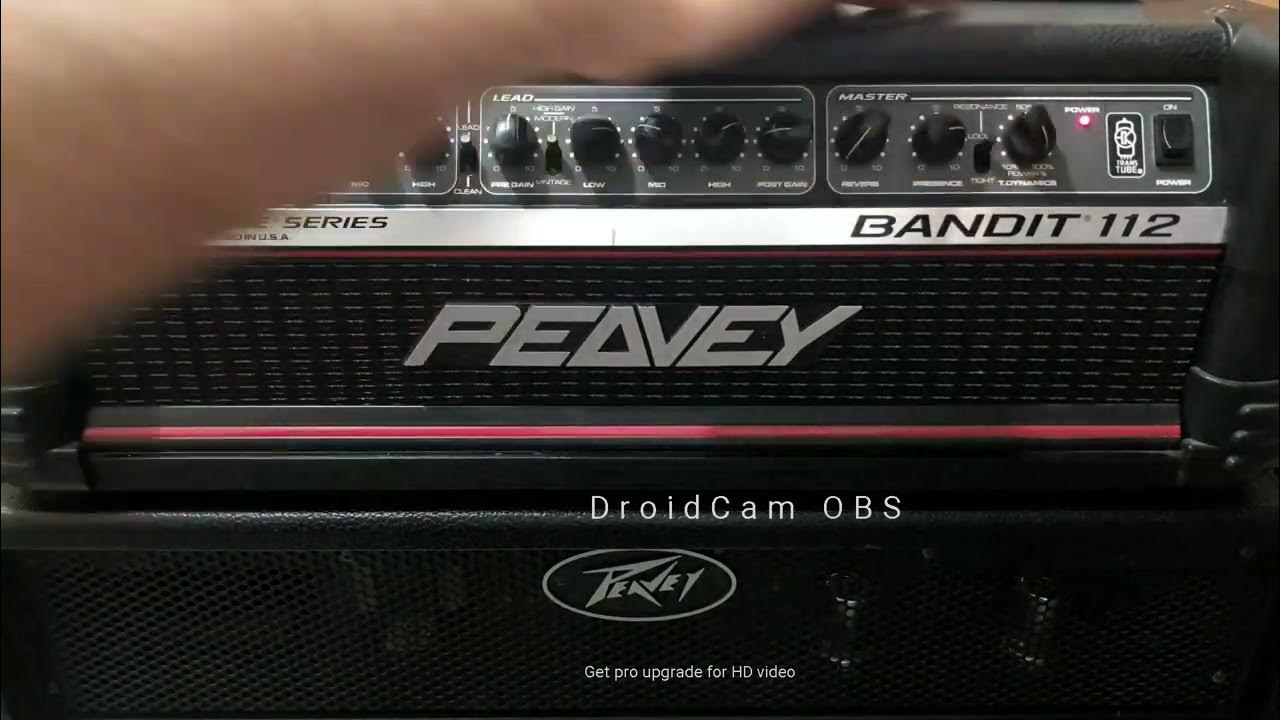 Peavey Bandit (Red Stripe) Playthrough - YouTube