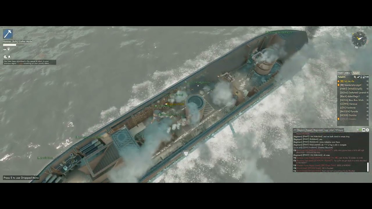 Foxhole War 126 Telefrig takes out Colonial Destroyer - YouTube