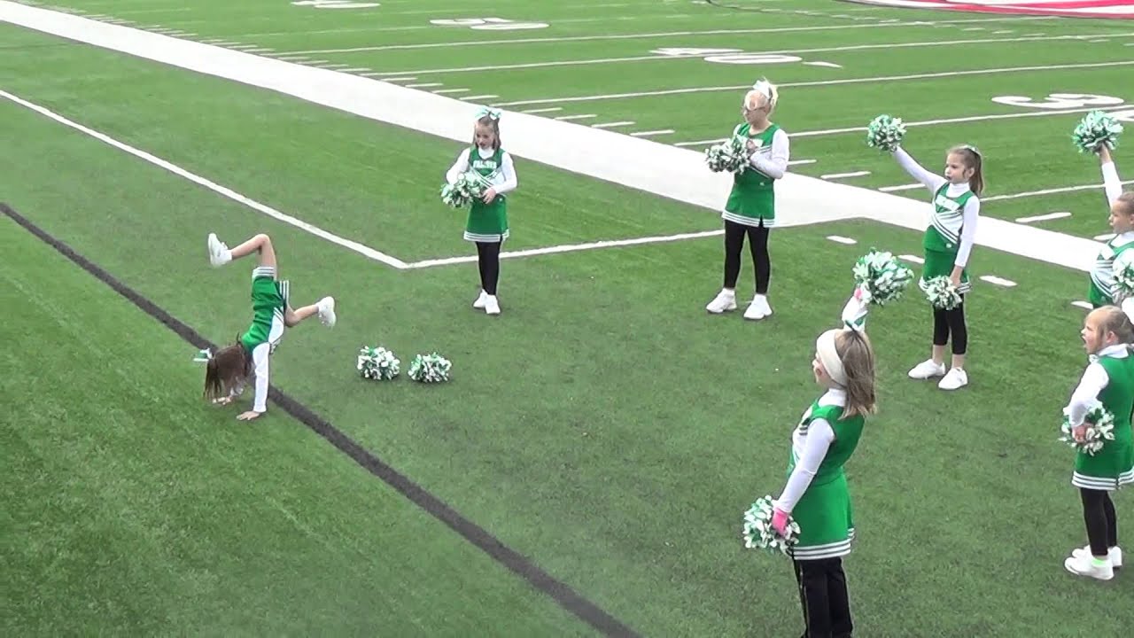 Juliana Handstand Bridge Kickover at Cheerleading 2014 - YouTube