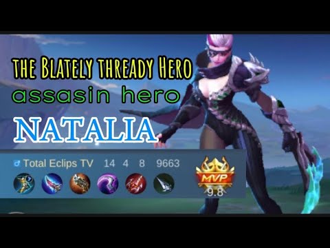 MOBILE LEGEND || THE BLATELY THREADY HERO || ASSASIN HERO || GAMEPLAY ...