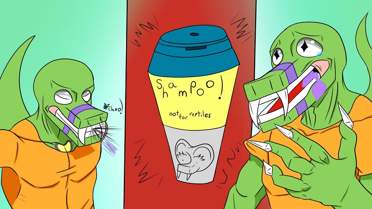 I SWALLOWED SHAMPOO! - Animation Meme - YouTube