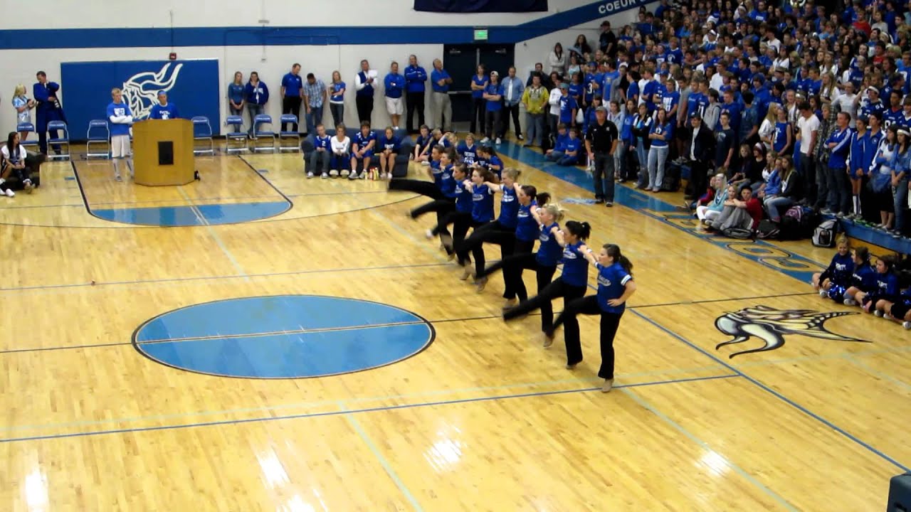 Coeur d' Alene High School Dance Team - YouTube