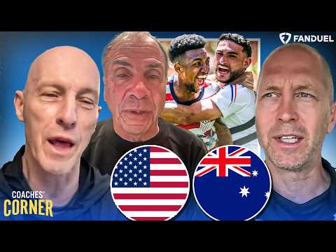 USA vs Australia Reactions with Former USMNT Coaches Bruce Arena, Bob Bradley & Gregg Berhalter
