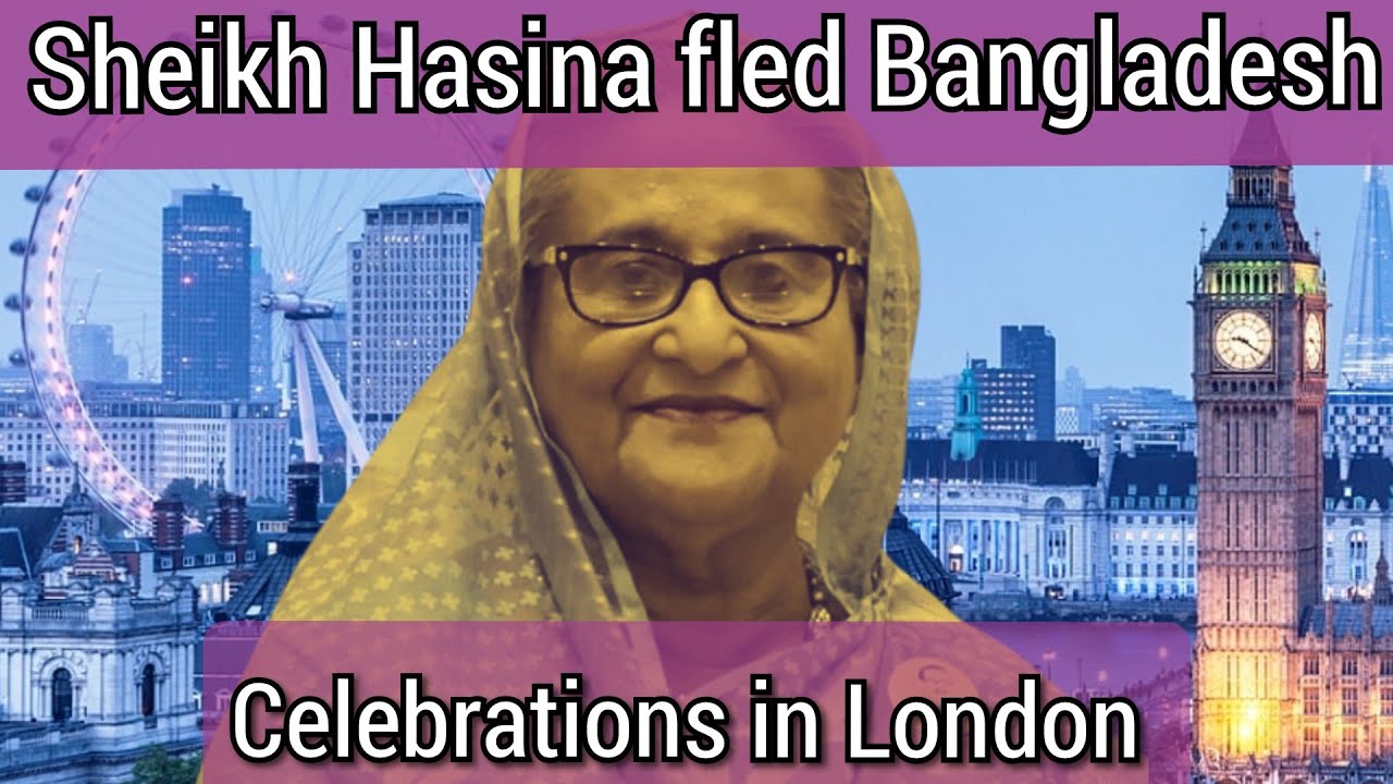 Sheikh Hasina fled Bangladesh Sheikh Hasina resignation Celebration in ...