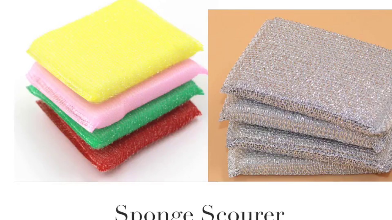 Sponge Scourer---How to Production? - YouTube