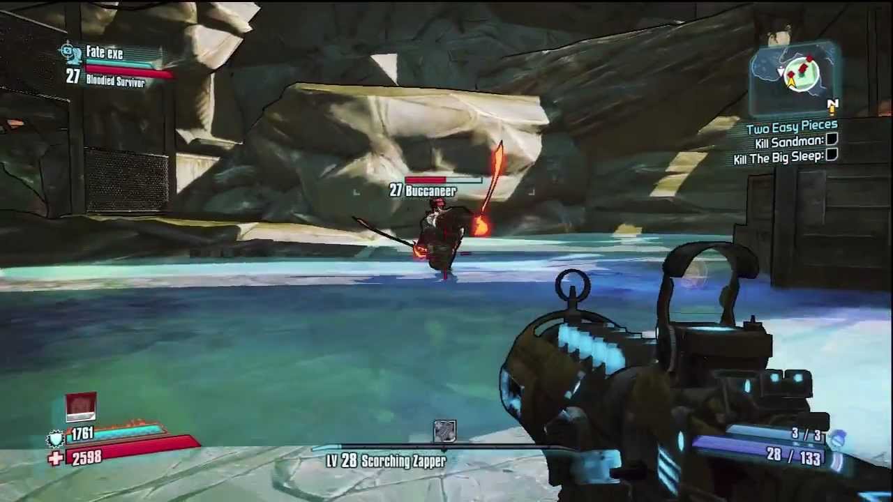 Borderlands 2: First Boss Sandman & Big Sleep First Impressions - YouTube