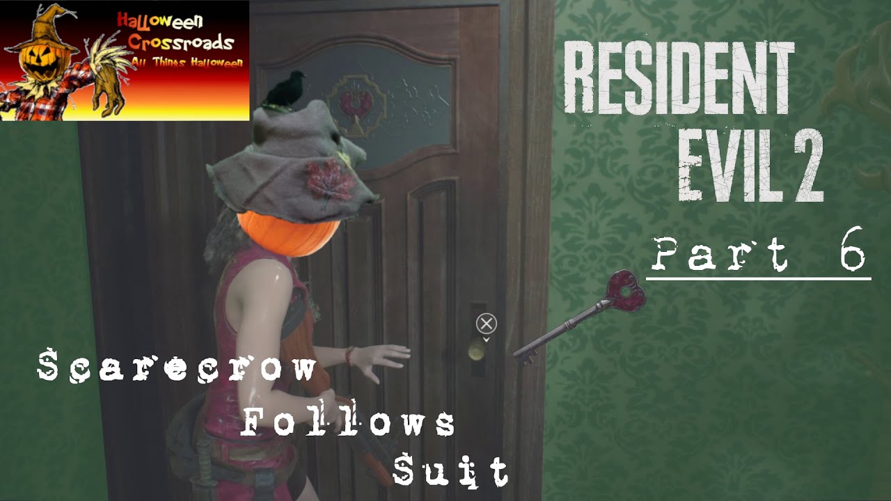 Scarecrow Follows Suit - Resident Evil 2 - Claire Gameplay b Part 6 ...