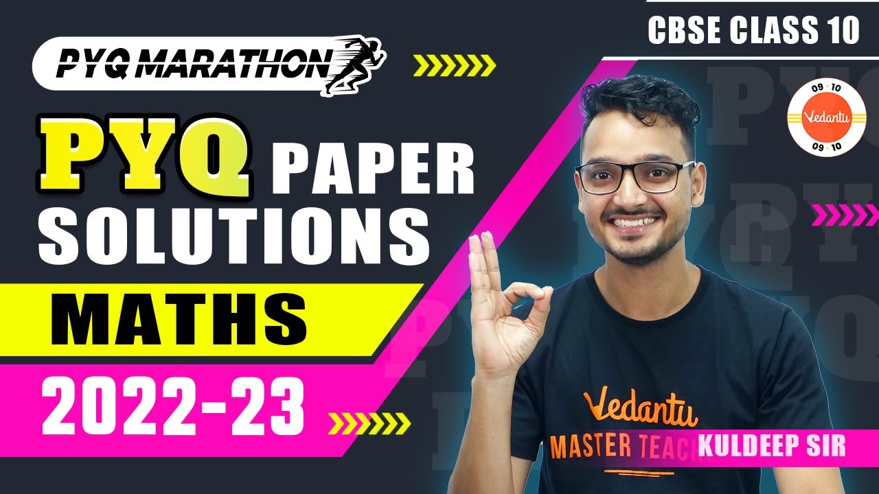 Class 10 Maths Previous Year Question Paper 2021-2022 Solutions | CBSE ...