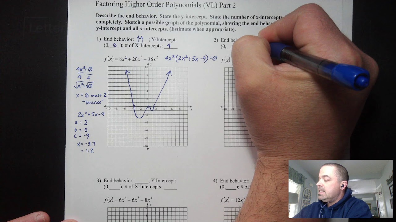 Review of Fact Higher Order Polynomials Part 2 - YouTube