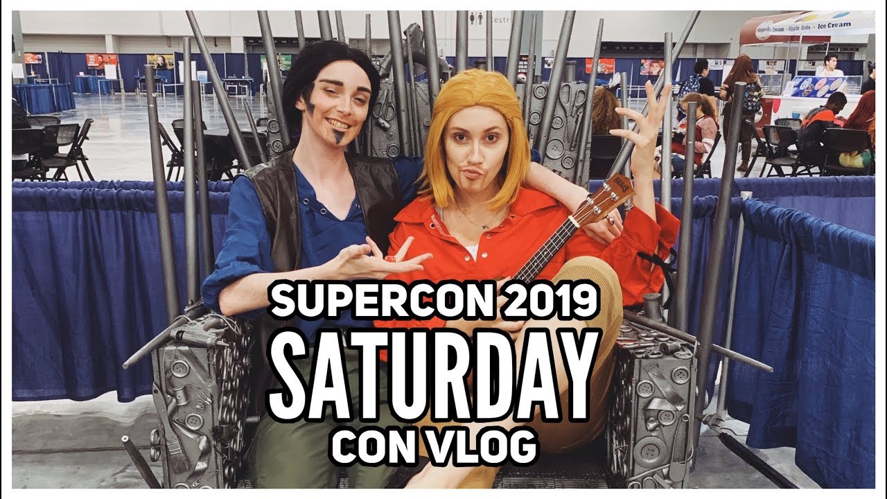 Supercon 2019 — Saturday || Con Vlog - YouTube
