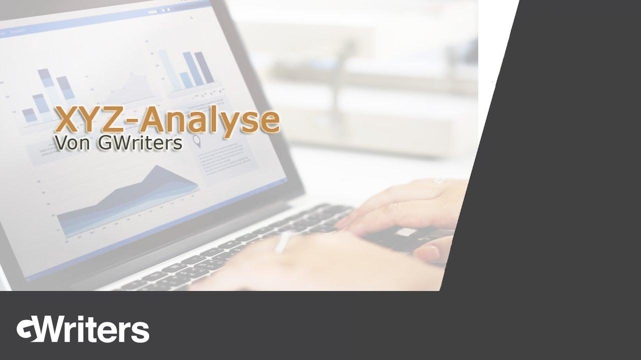 XYZ-Analyse am Beispiel in Excel einfach erklärt - XYZ-Analyse mit ABC ...