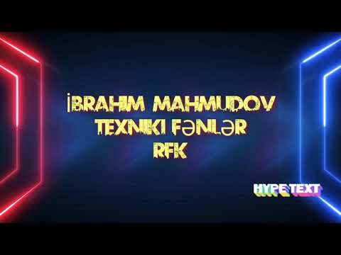 İNTRO.Video üçün intro.Riyaziyyat,Fizika,Kimya