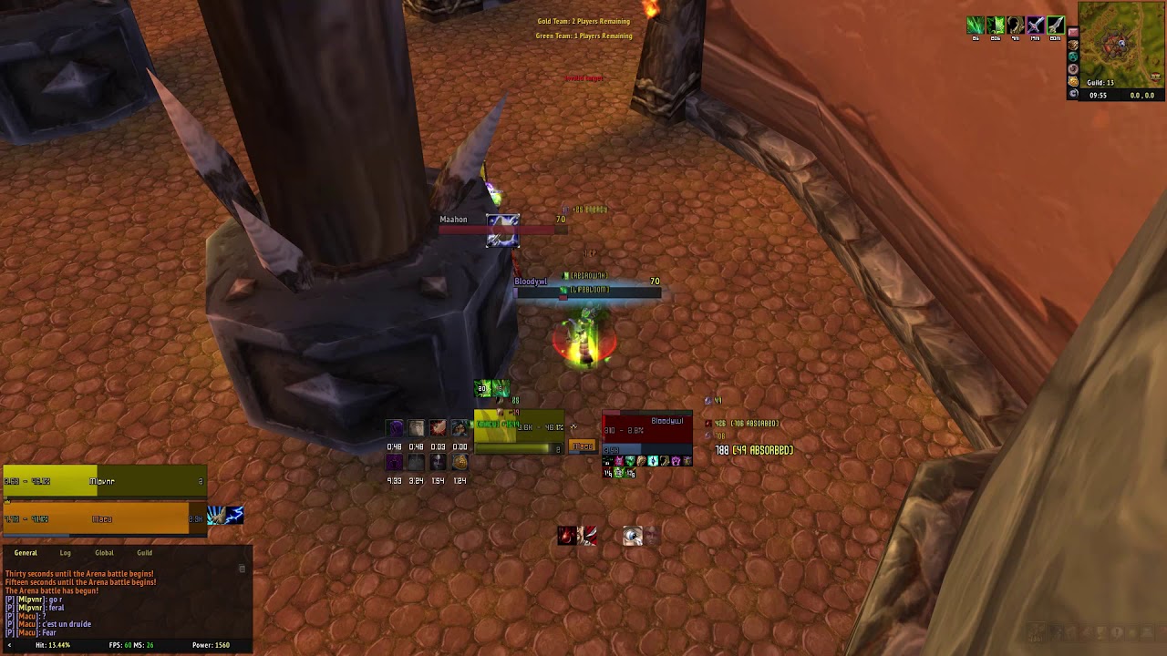 Vanish Death Coil ! - Arena with Macu #3 | Endless WoW TBC CLASSIC ...