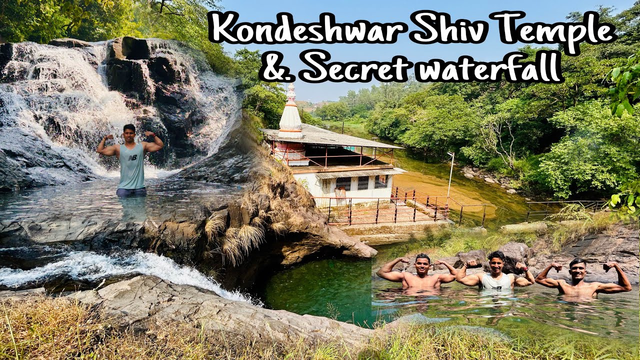 Kondeshwar Shiv Temple & Secret Waterfall | Badlapur near Mumbai | 🔱 ...