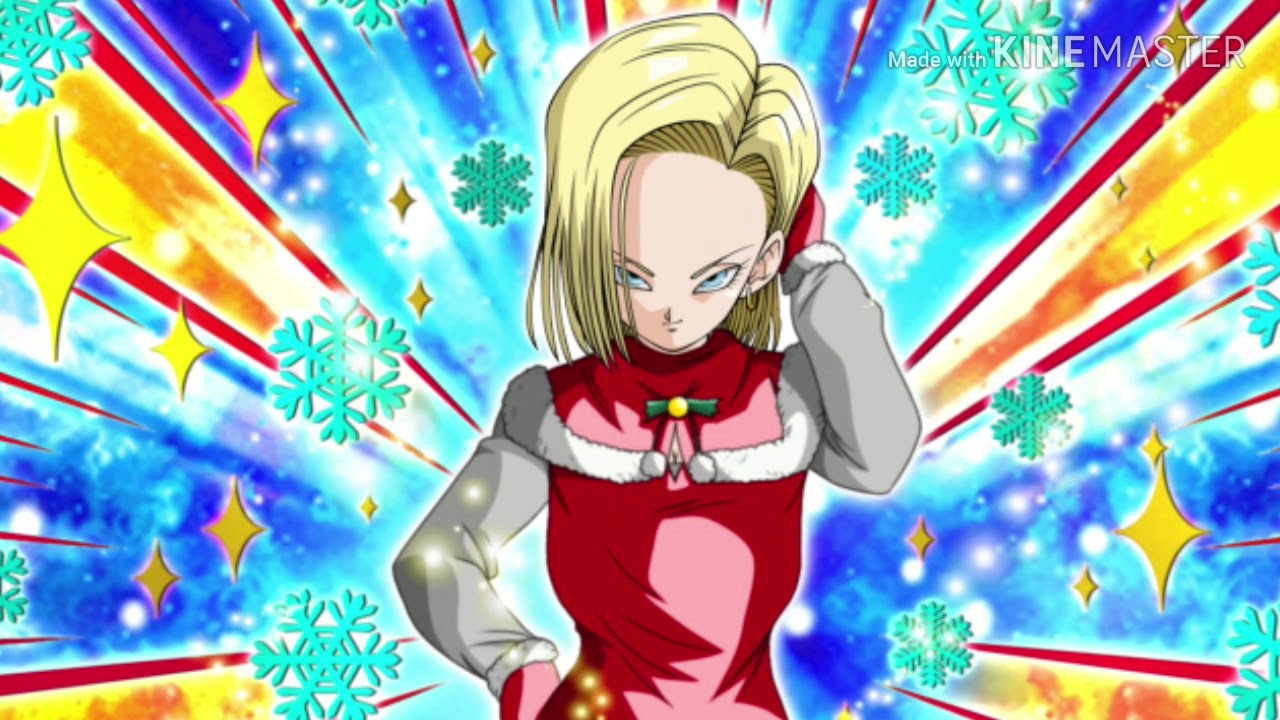 Fanmade Dokkan Battle OST UR Spéciale Event Android 18 Christmas STR ...