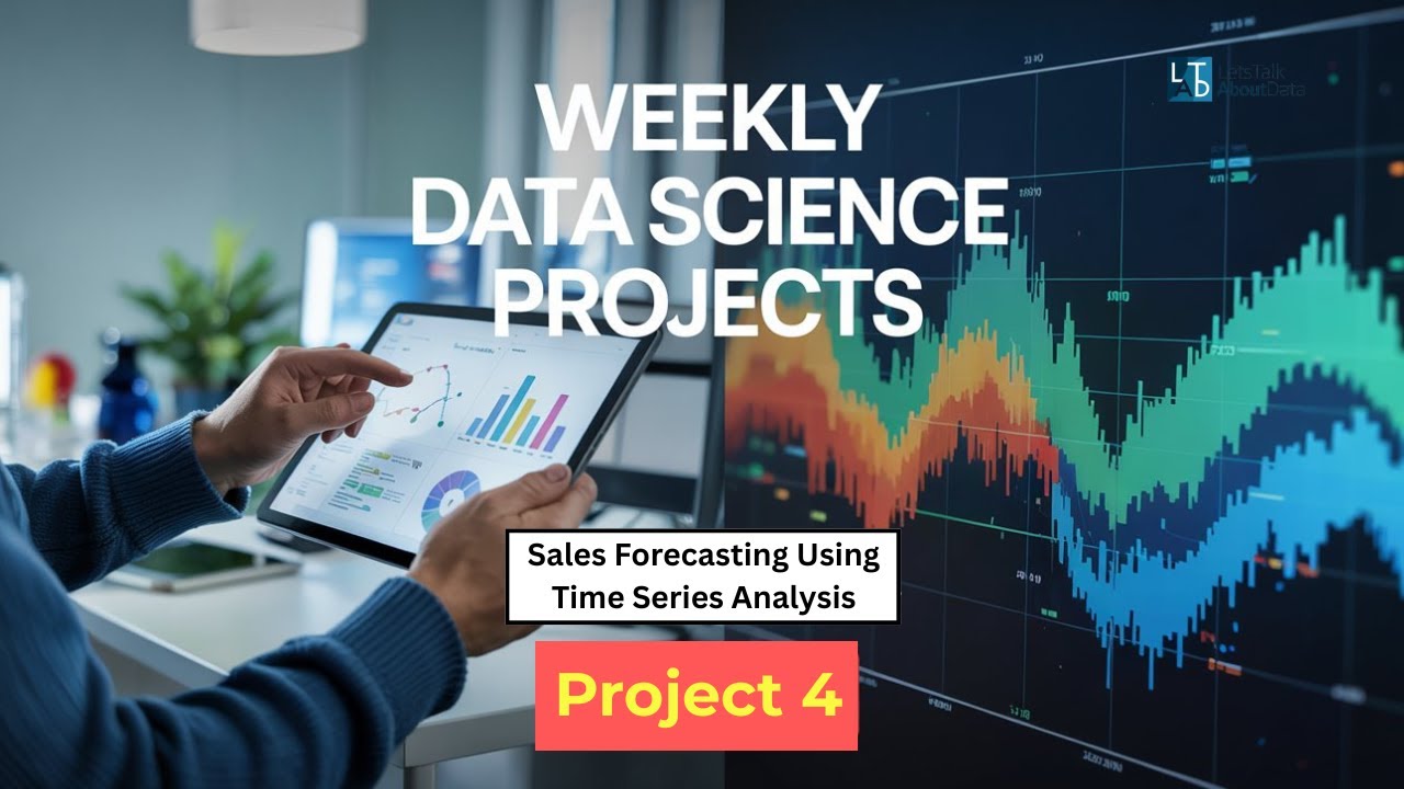 Forecasting Using Time Series Analysis | Data Science Project 4 | Let's ...