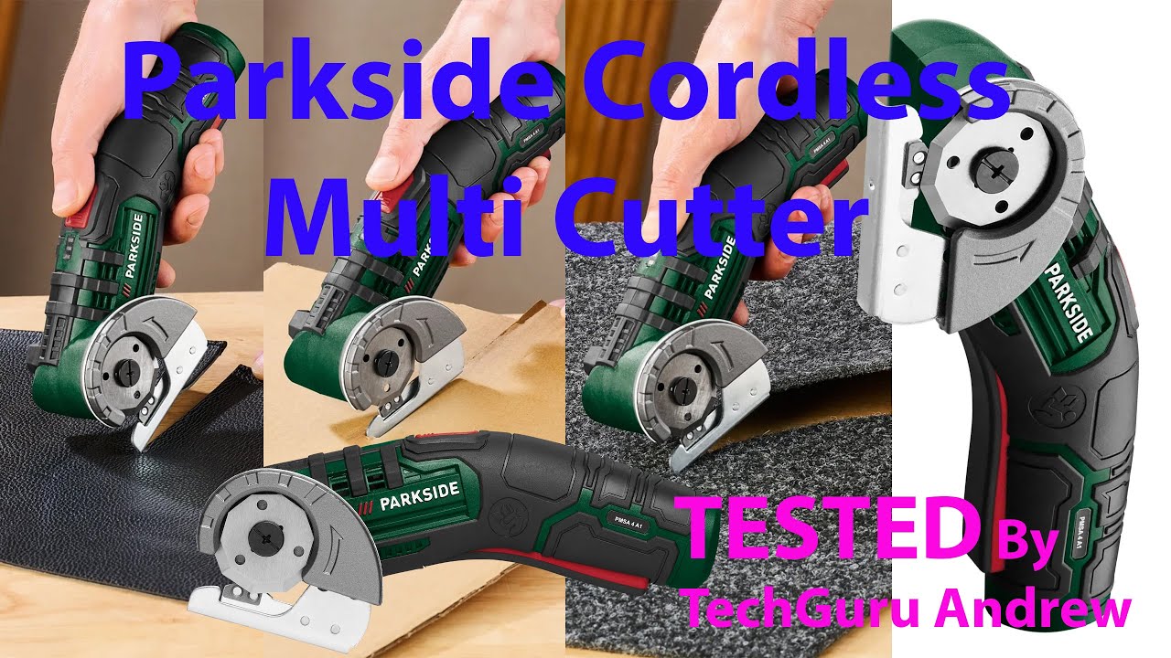 Parkside Cordless Multi Cutter PMSA 4 A1 - YouTube