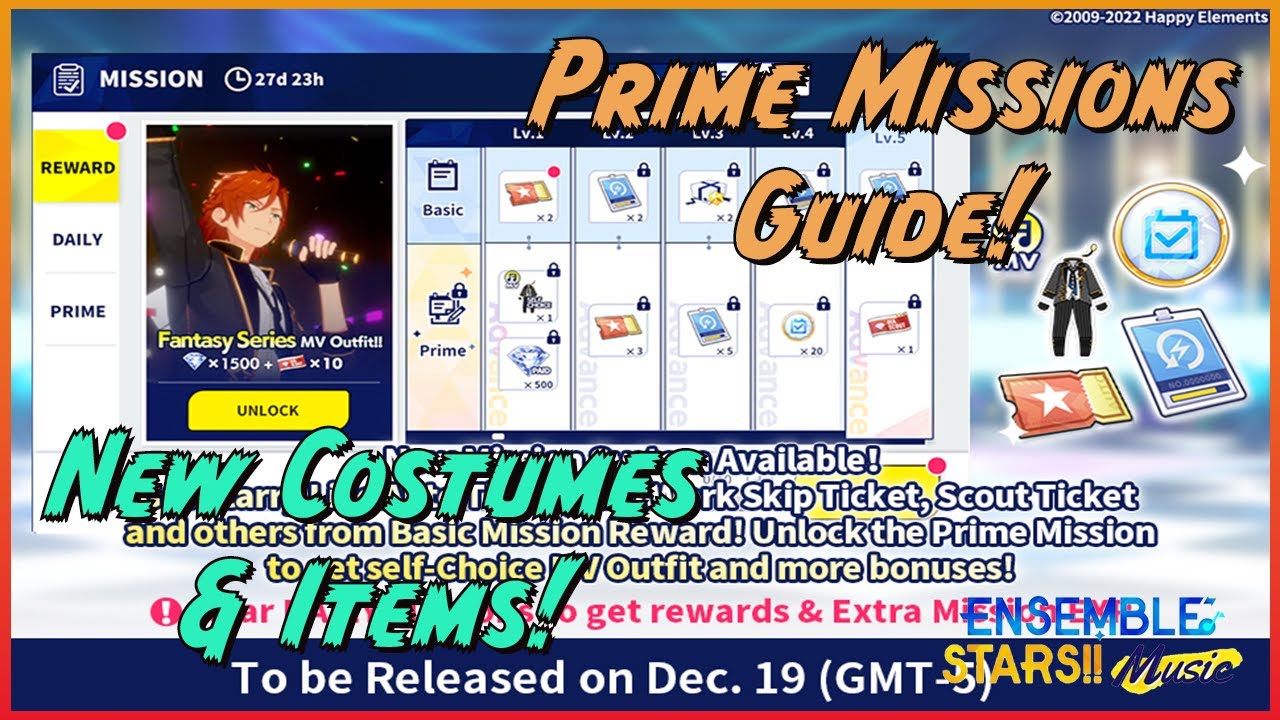 [Enstars] Prime Mission Guide! What's In It? - YouTube