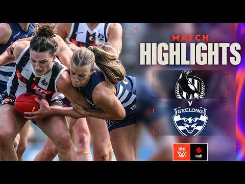 Collingwood v Geelong Cats Highlights | Round 6, 2026 | AFLW