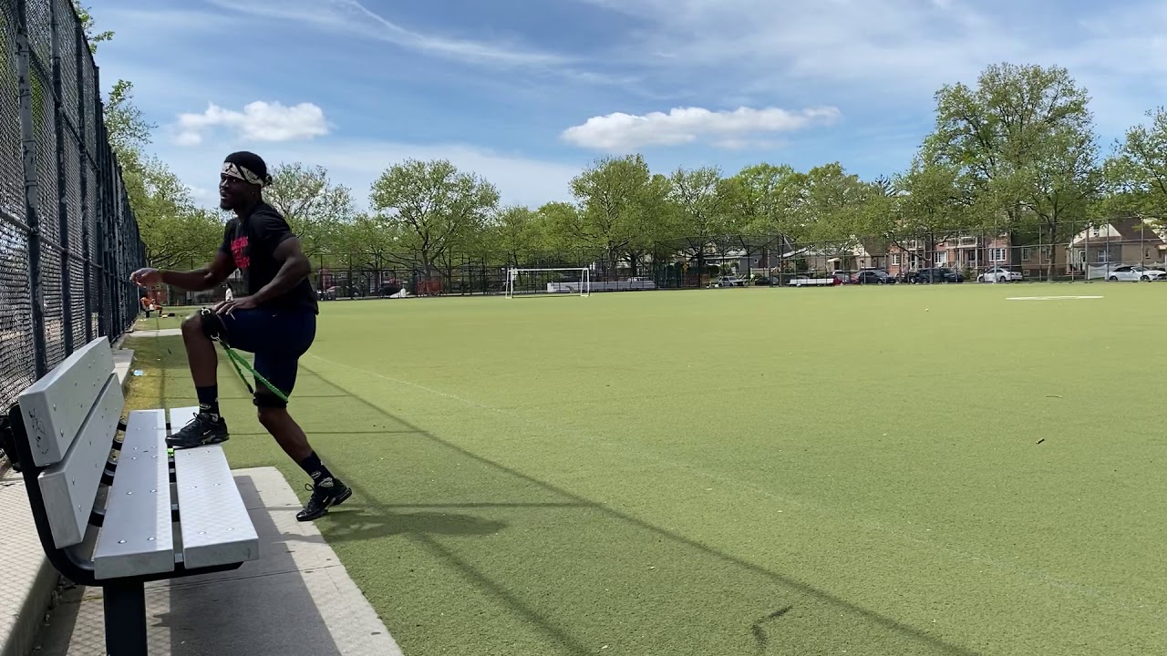 Depth Jump to Broad Jump - YouTube