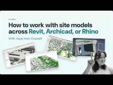How To Export the Same 3D City Model into Rhino, SketchUp, AutoCAD, ArchiCAD & Revit