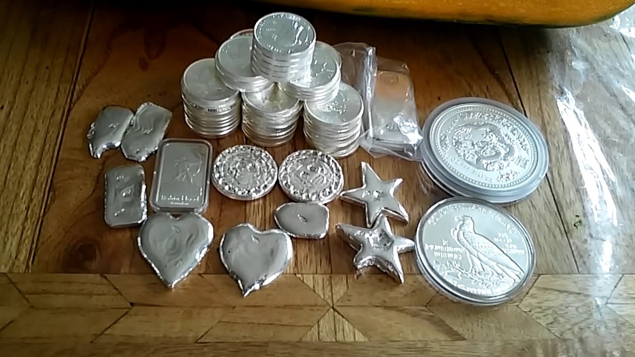 Fun Silver Bullion Stack - With a Twist & a Competition! - YouTube