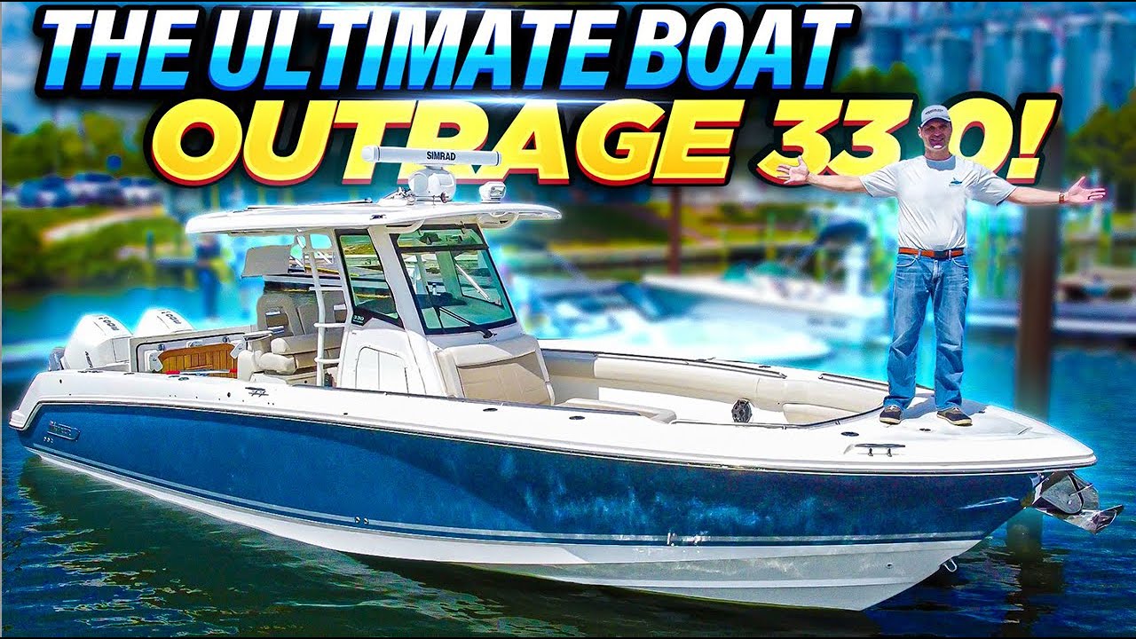 Best Boston Whaler EVER?? 330 Outrage Complete Review, Walkthrough, and ...