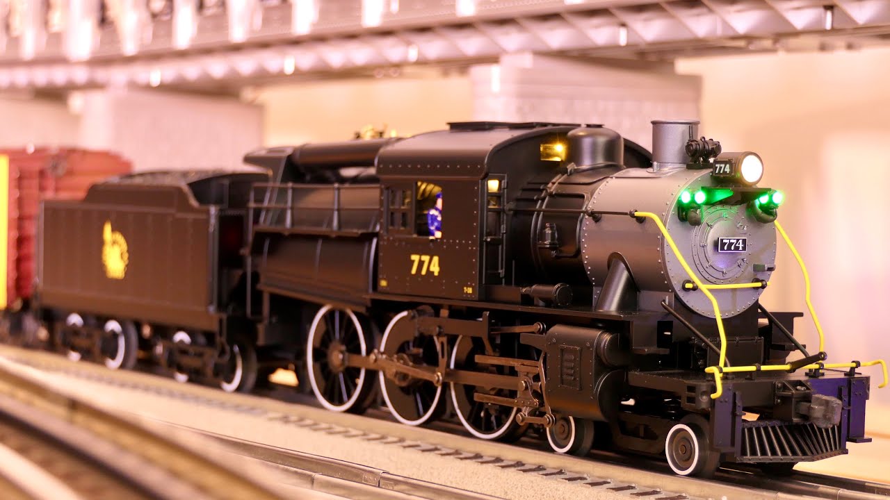 Lionel Legacy CNJ Camelback 774 - The Perfect Steam Engine? - YouTube
