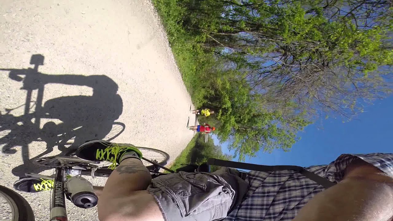 Potomac River Run Marathon Mile 23 - 25 - YouTube