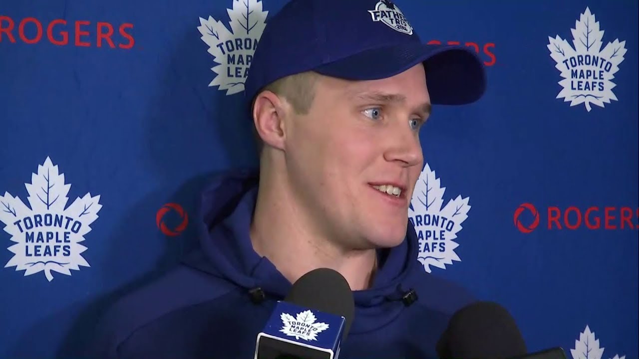 Maple Leafs Pre-Game: Jake Gardiner - February 1, 2018 - YouTube