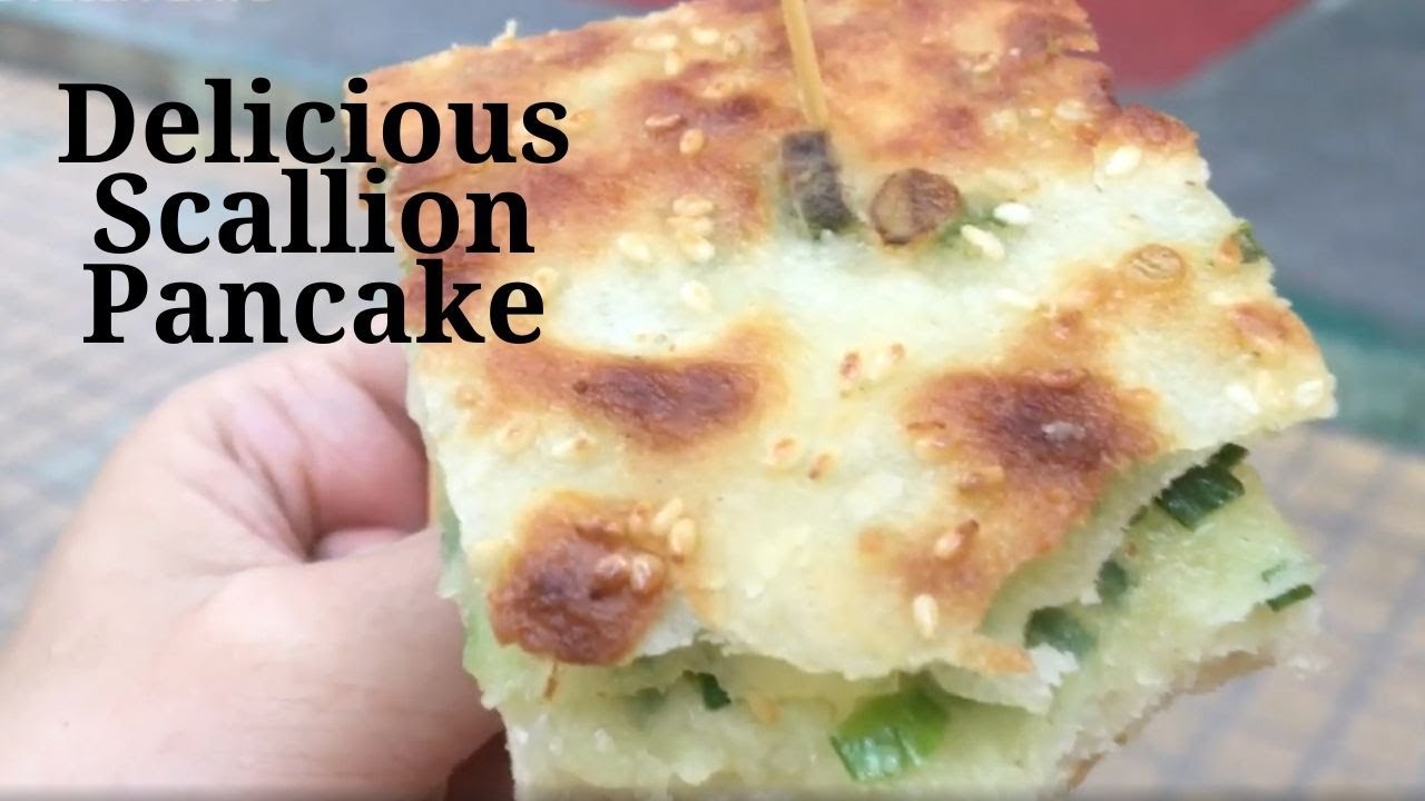 Crispy, Sesame, layered Scallion Pancake!-Stella Eats - YouTube