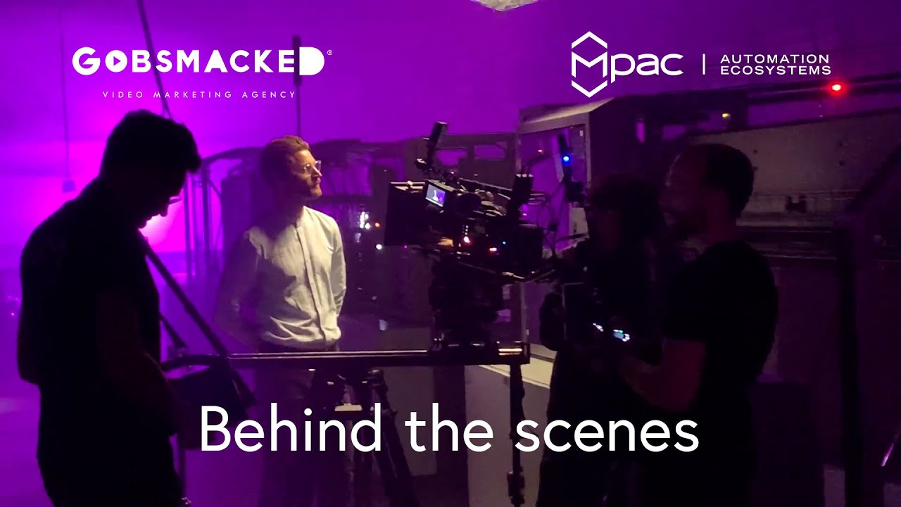 BEHIND THE SCENES: Mpac Group corporate film - Gobsmacked® - YouTube