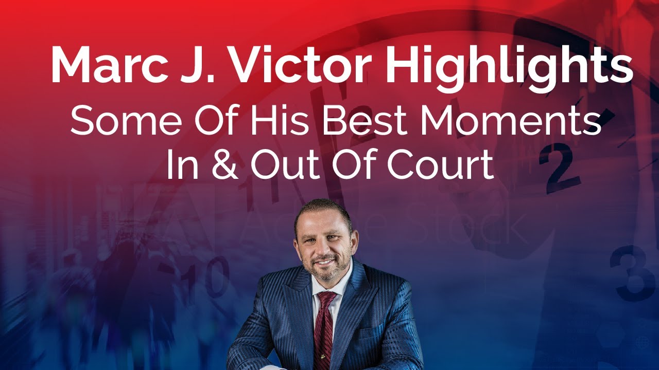 Marc J. Victor Highlights - Some of His Best Moments In and Out of ...
